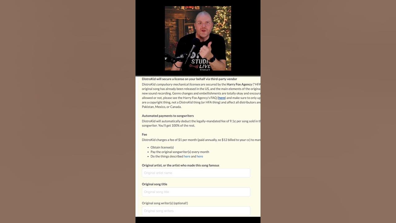 DistroKid Cover Songs Explained (in under 60 seconds) - YouTube