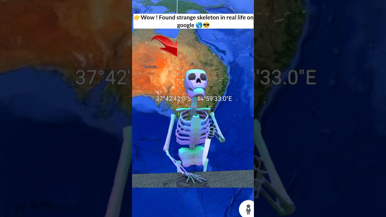 👉😱 I found scary skeleton in real life #vairal #earth #video - YouTube