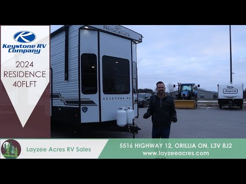 2024 Keystone Residence 40FLFT - So High End like Shopping at Zehrs ...