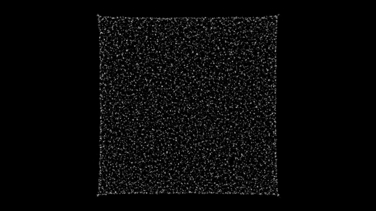 Brute force N-body simulation 4 - YouTube