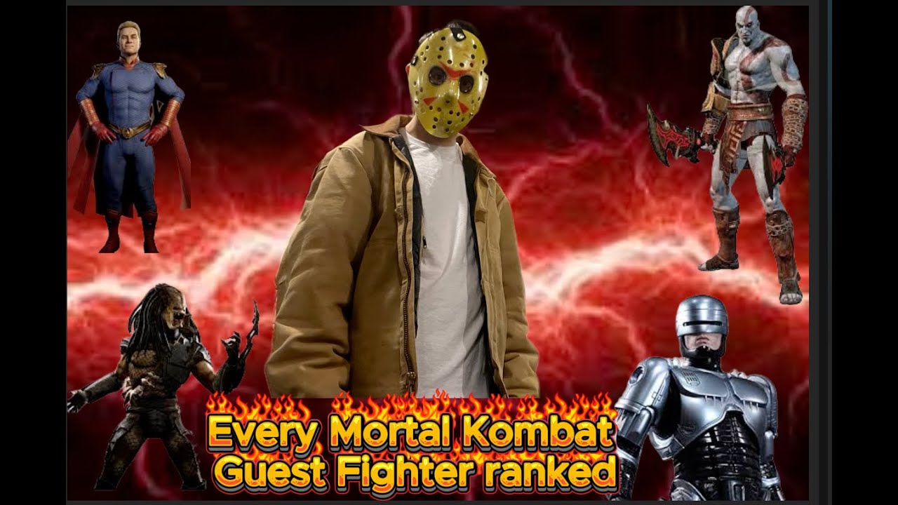 Every Mortal Kombat Guest Fighter Ranked - YouTube
