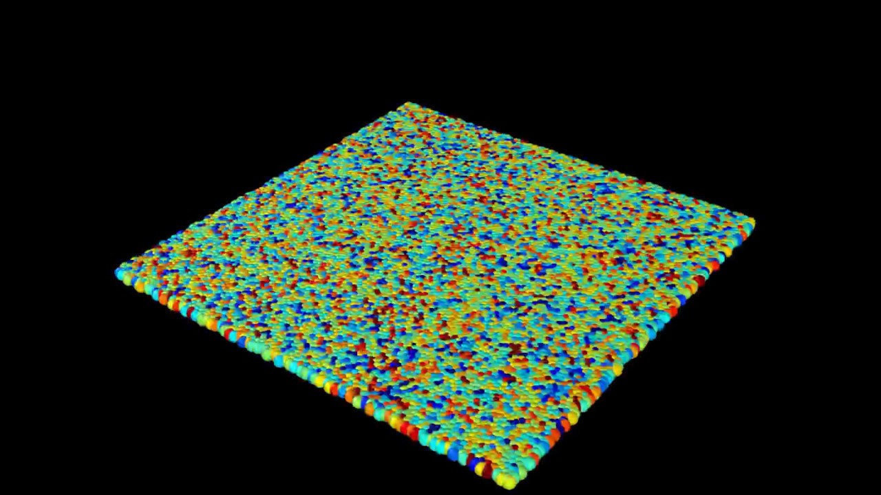 Glass Formation (Temperature Quench) - YouTube