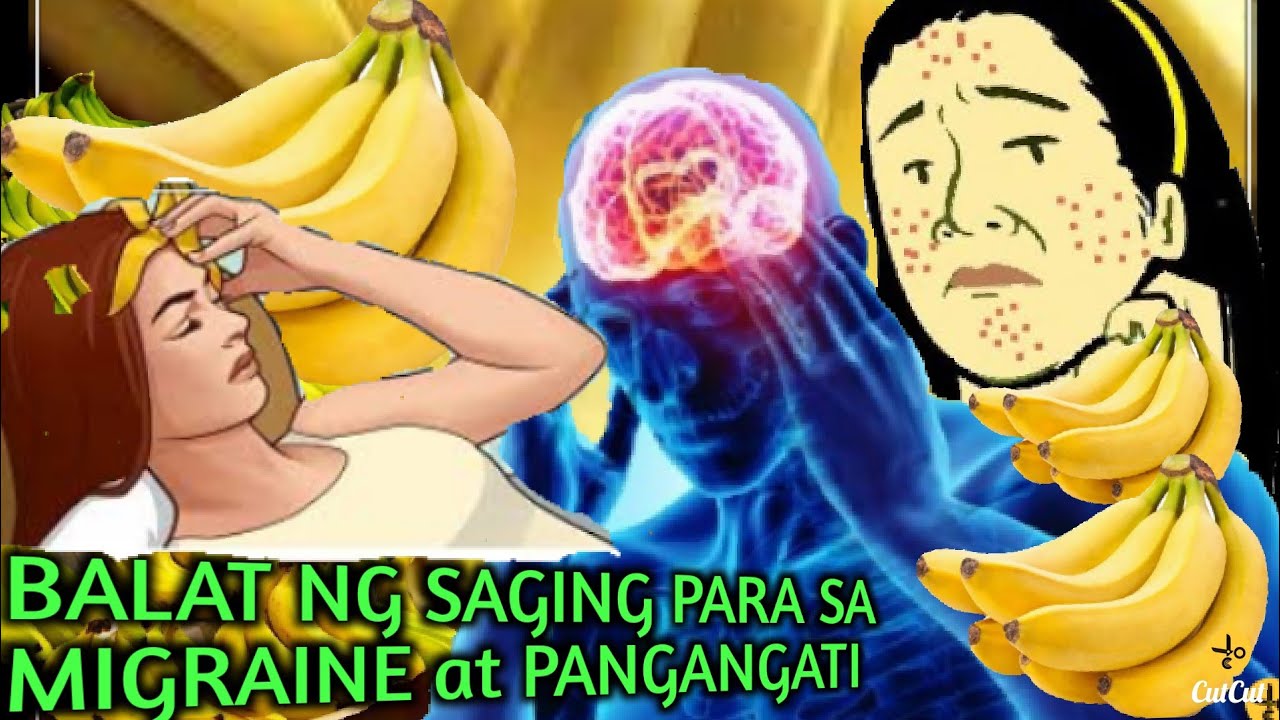 BALAT NG SAGING Para sa Migraine,Pangangati at marami pang iba. - YouTube