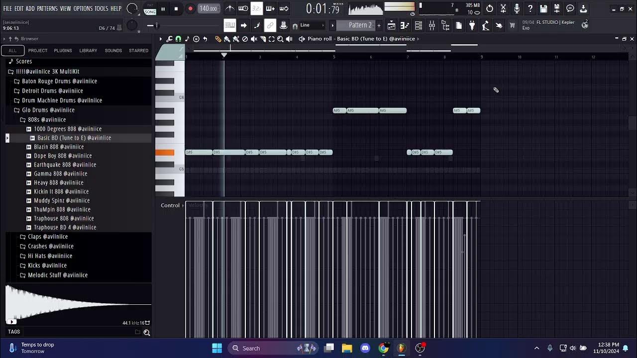 Making Beats on FL Studio ‪@aviiniice‬ - YouTube