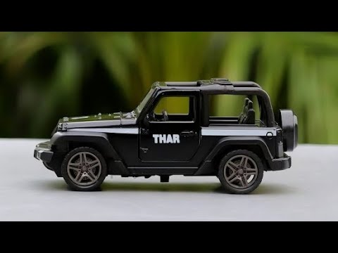 Mahindra Thar Scale Model Display | Thar Diecast Model - YouTube