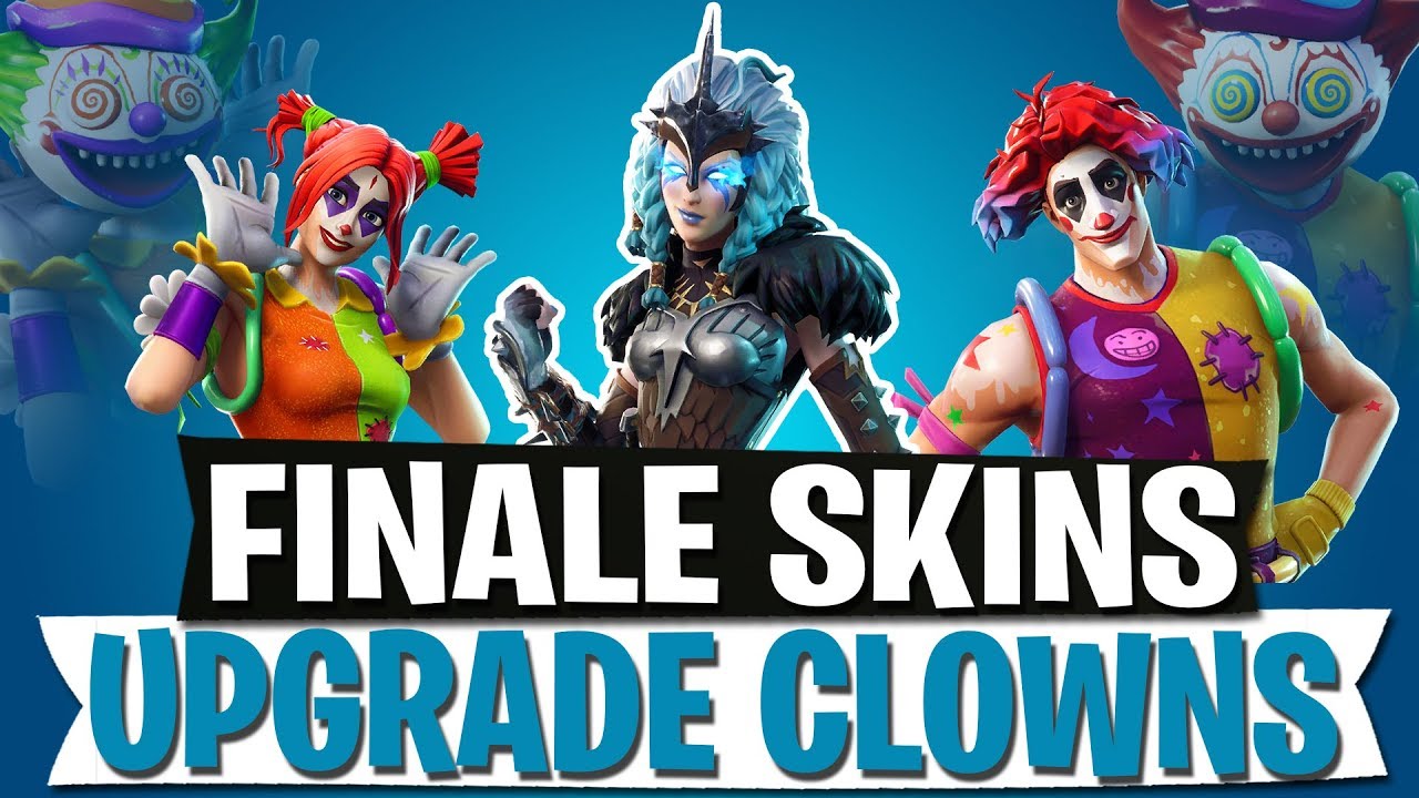 FINALE SKINS LEAK | UPGRADE CLOWNS | NEUE PORT ARENA | Fortnite Battle ...
