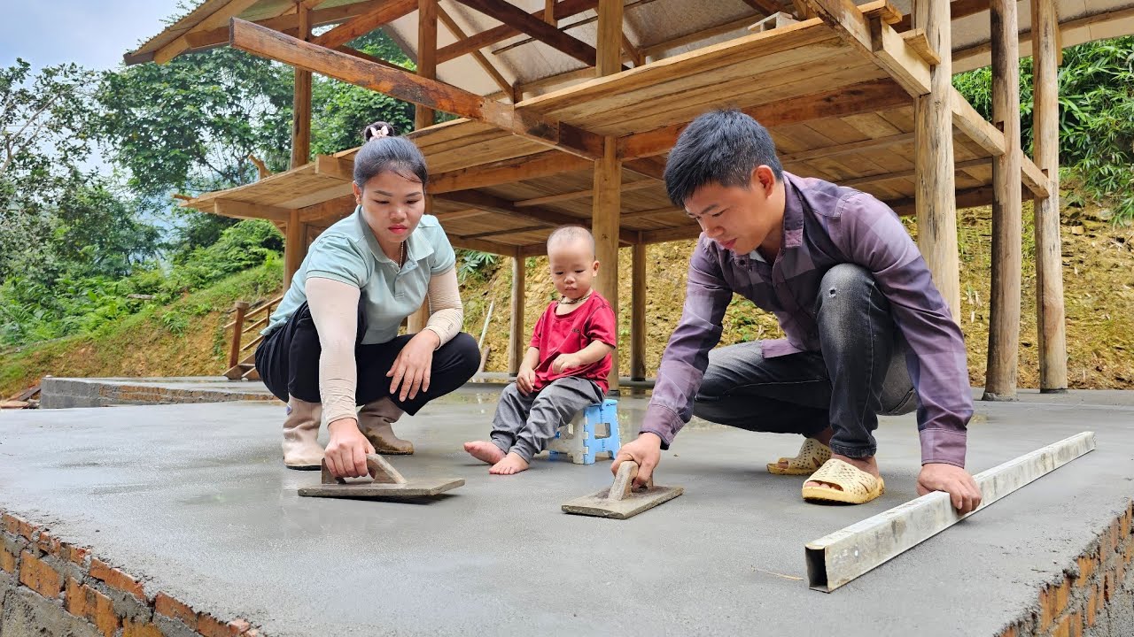 Complete a solid concrete foundation & How to design the foundation ...