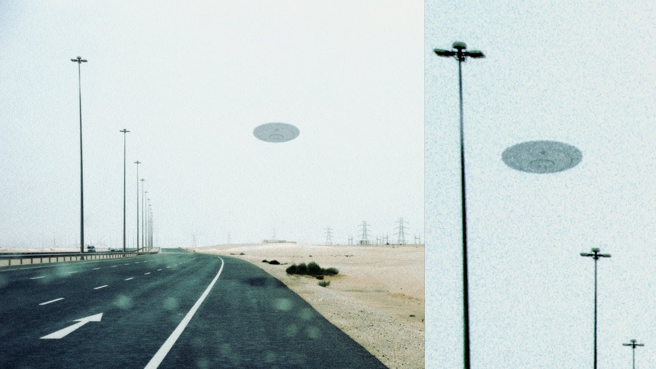 Huge Disk Shaped UFO Caught On Camera | Top UFO Video - YouTube