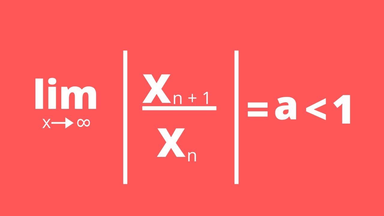 How to use the ratio test for sequences - YouTube