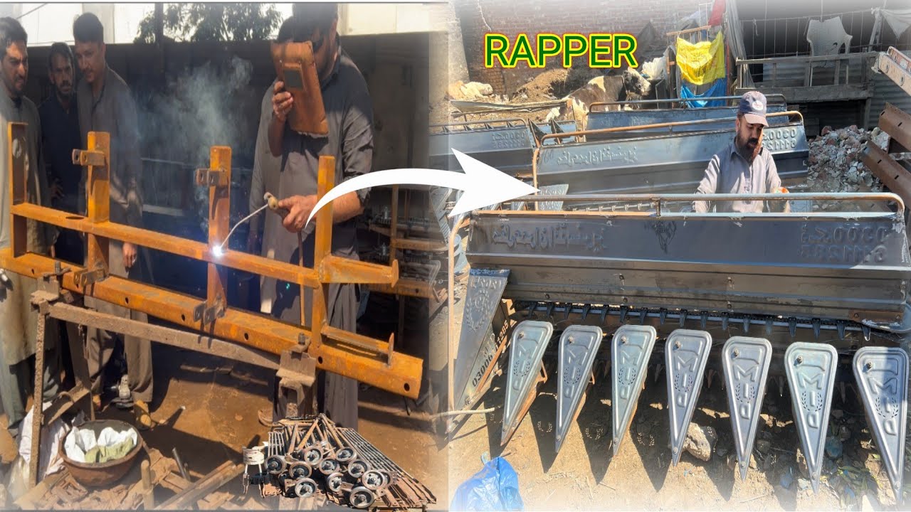 How a Tractor Front-Mounted Wrapper is Made – Full Manufacturing ...