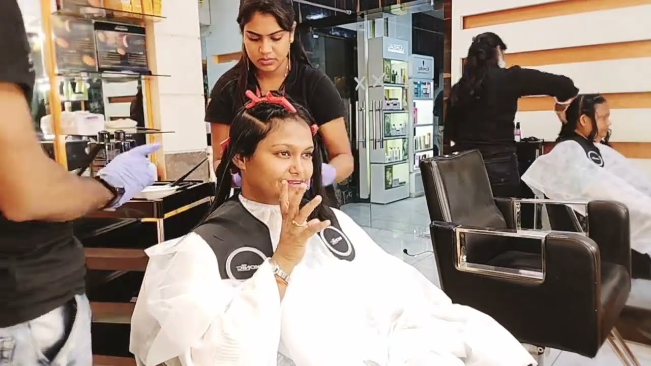 #hair | Calyx Hair treatment |80% to 90% straight hair |#calyx # ...