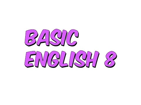 7dk'da BASIC ENGLISH 8 SORU ÇÖZÜMÜ