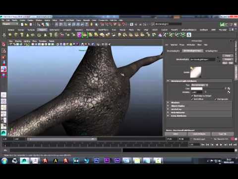 Goz (export normal map to Maya) - YouTube