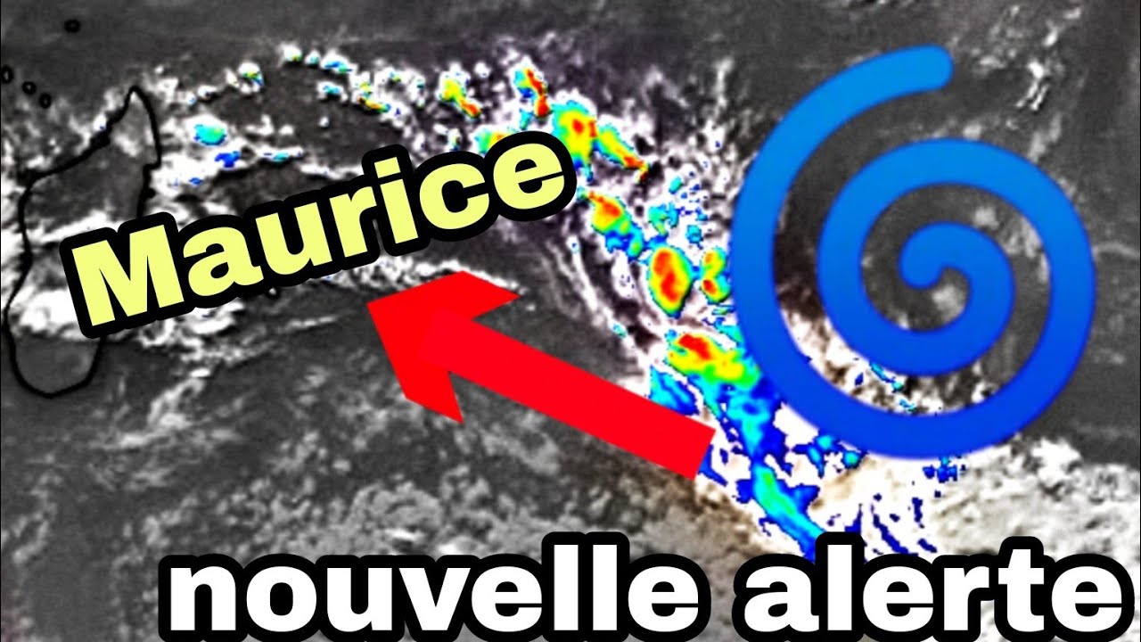 ⭕New Low Pressure And Rains Alert For Mauritius⭕[info météo spéciale ...