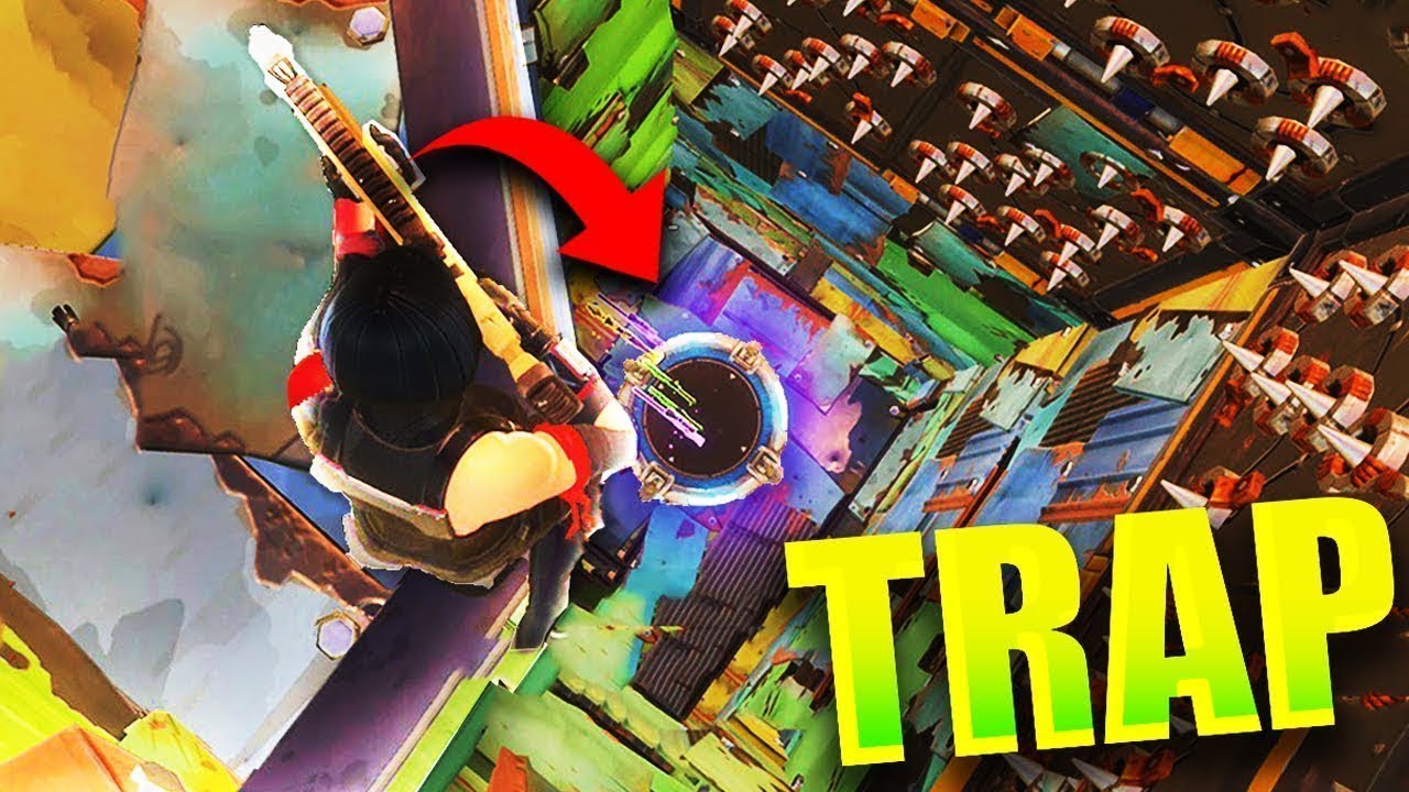 How to Build a trap tower (Fortnite Battle Royale) 😱 - YouTube