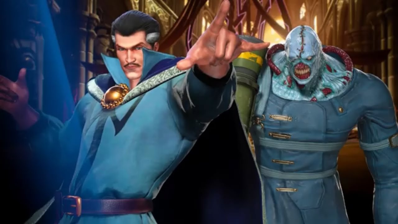 Marvel vs Capcom Infinite: Doctor Strange and Nemesis arcade ...