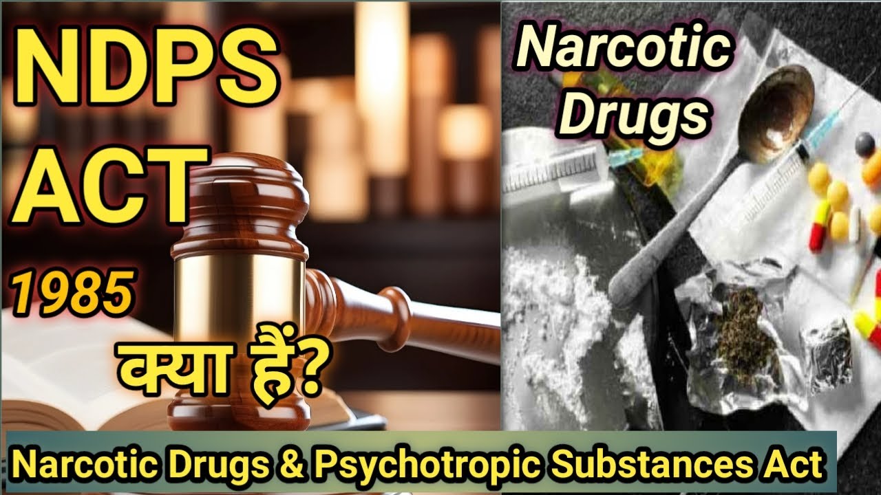 WHAT IS NDPS ACT ? | नारकोटिक और साइकोट्रोपिक ड्रग्स क्या होते हैं ...