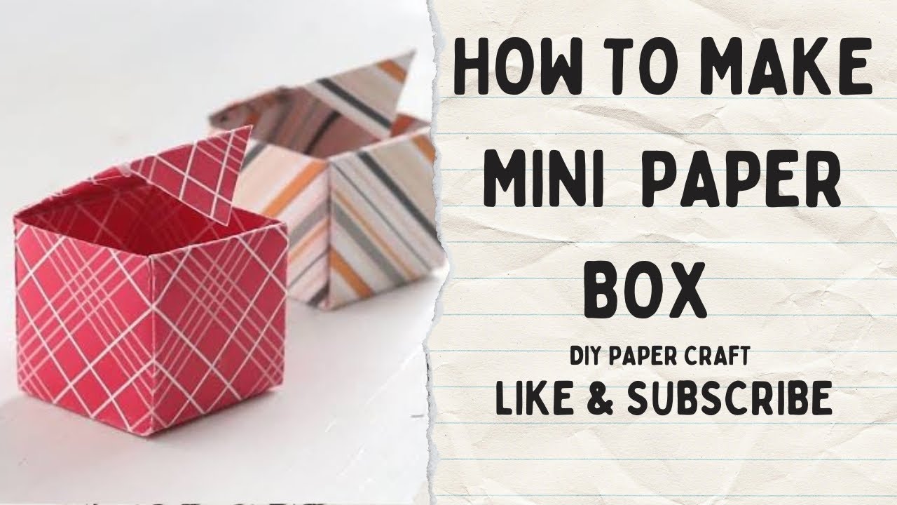#how to make mini paper box 🎁😘📦#viral || Miss maker sonali || 😊diy Box ...