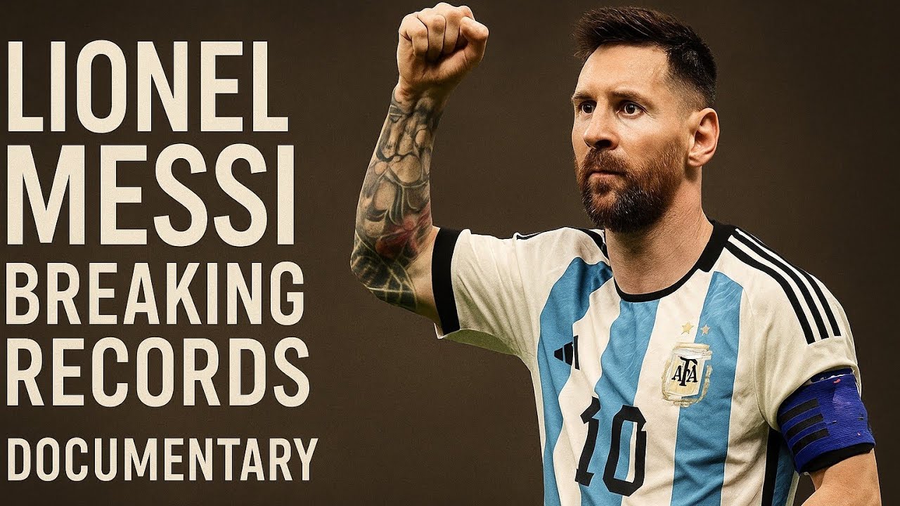 "Lionel Messi: Breaking Records, Winning Hearts,history" - YouTube