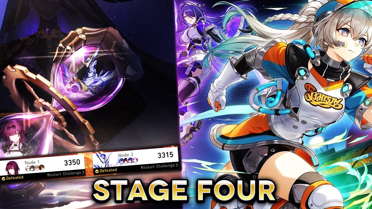 ACHERON AND FIREFLY DOMINATE APOCALYPTIC SHADOW STAGE 4 | Honkai: Star ...