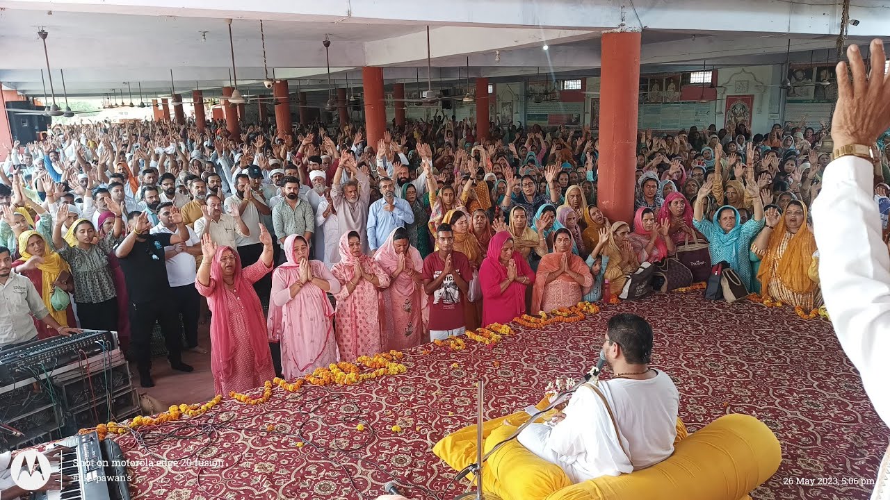 LIVE 26's HARINAAM SATSANG AT PAVITAR SAMADHI STHAL SOHANJANA DHAM ...