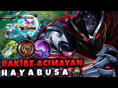 HER ZAMAN META OLAN TEK SUİKASTÇİ HAYABUSA! - BUNU İYİ OYNAYAN MAÇ KAZANIR! - Mobile Legends