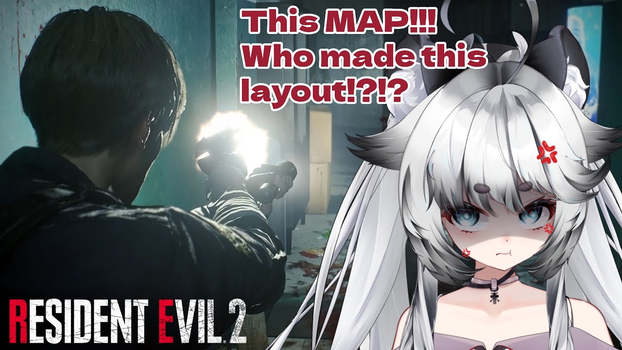 OI!【Resident Evil 2】Who made this Map layout like this!? Zombie ...