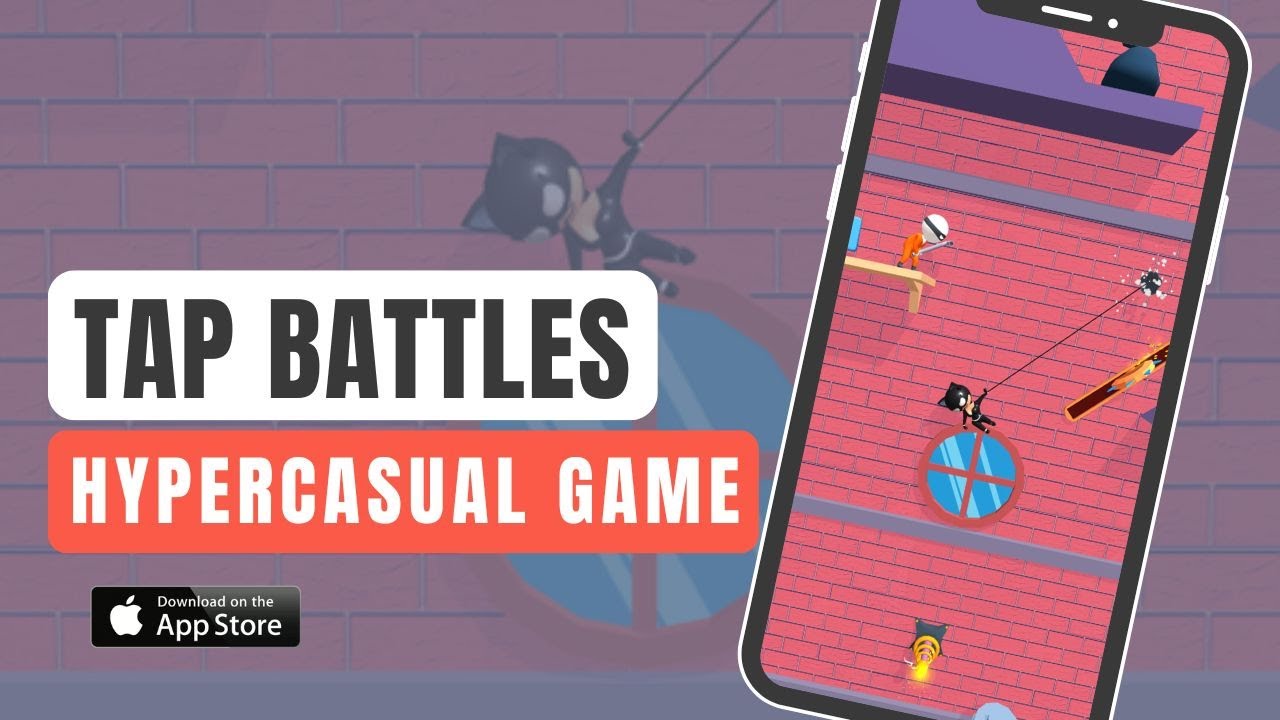 Tap Battles 🐱‍👤🧵🎯 Gameplay, iOS, Mobile Game - YouTube