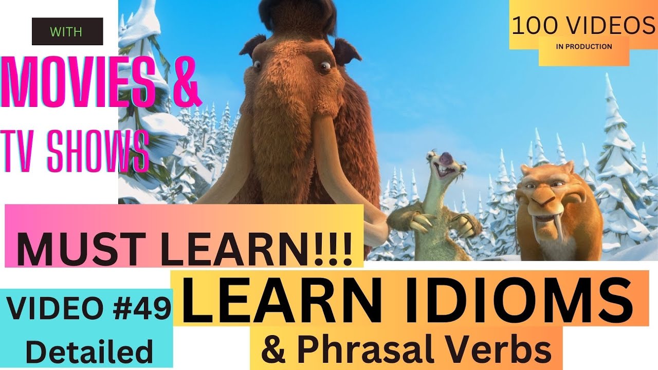 Idioms & Phrases with Movies - Easy To Learn (Video 49) - YouTube