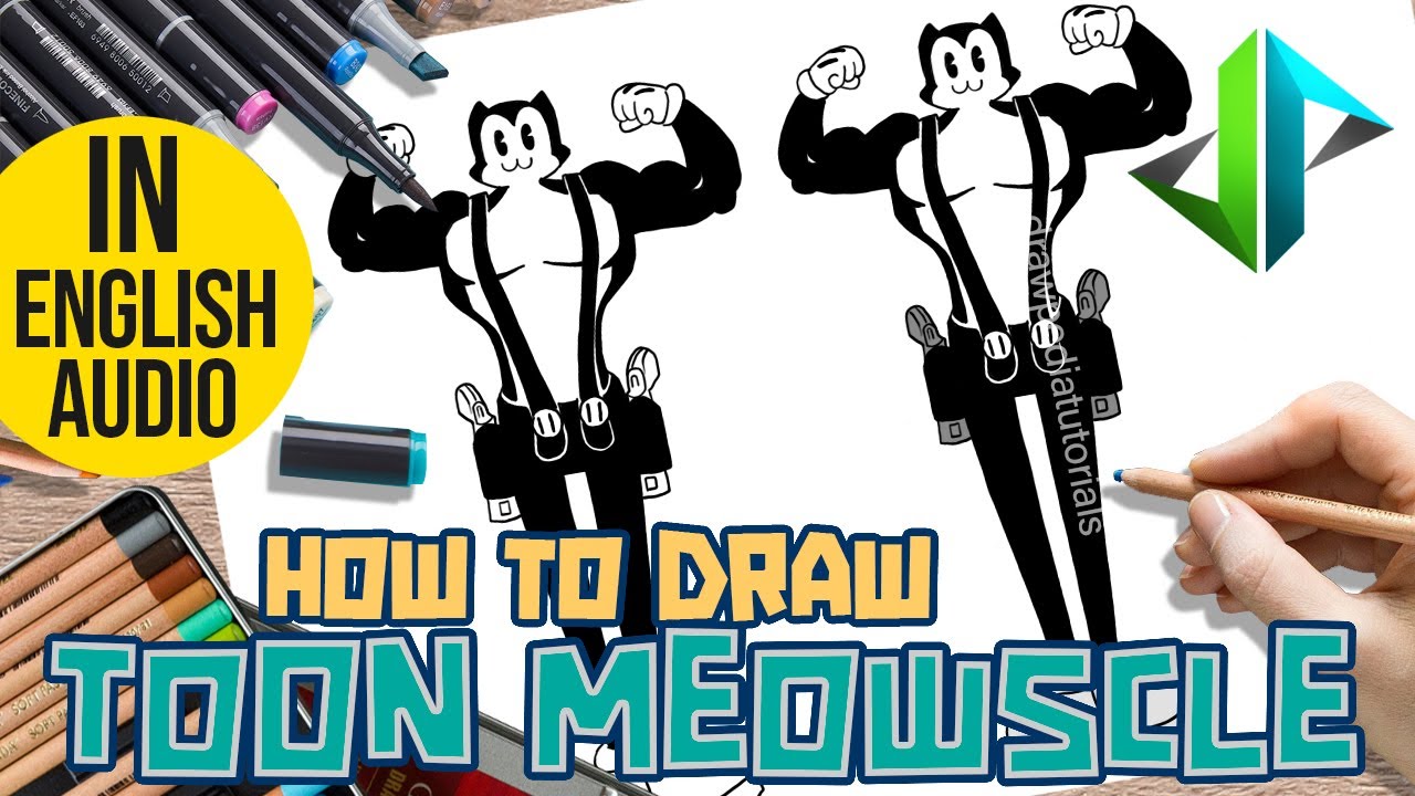 [DRAWPEDIA] HOW TO DRAW *NEW* TOON MEOWSCLE SKIN from FORTNITE - STEP ...