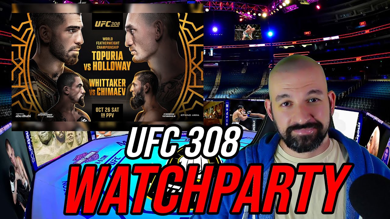 UFC 308 🥊 Watch Party - YouTube
