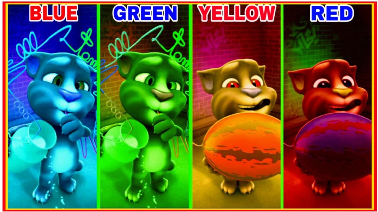 MY Talking Tom Watermelon Eating FUNNY GAMEPLAY VIDEO (Part 135) 🤪🍉🍇🌶️ ...