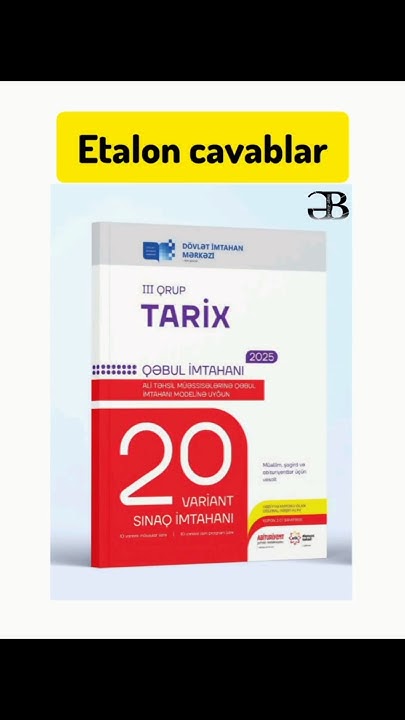 DİM 20 sınaq-Tarix III qrup etalon cavablar - YouTube