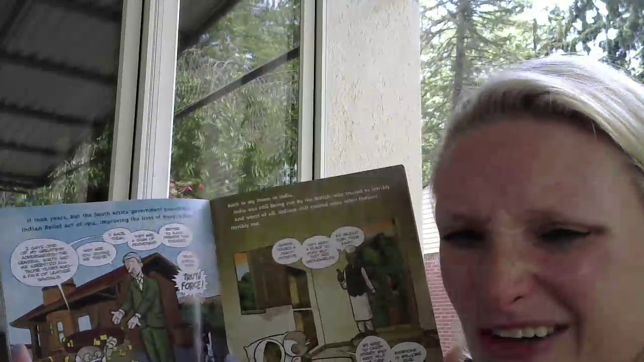 "I am Ghandi," read by Caitlin Griffiths - YouTube