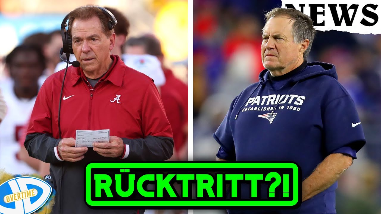Alle Coaching-GOATS treten zurück?! | NFL Newsflash - YouTube
