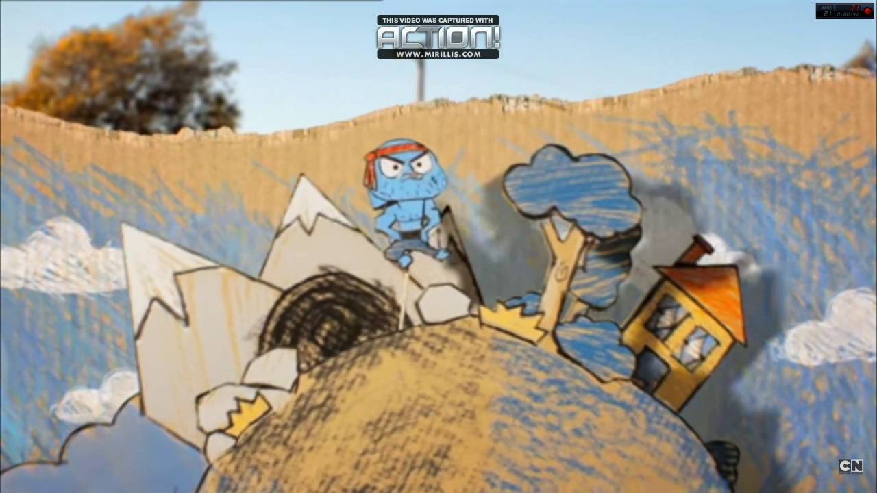 Niesamowity Świat Gumballa Ninja George II (klip) - YouTube