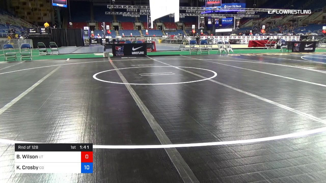 113 Lbs Rnd Of 128 Brannon Wilson Utah Vs Kenneth Crosby Colorado - YouTube