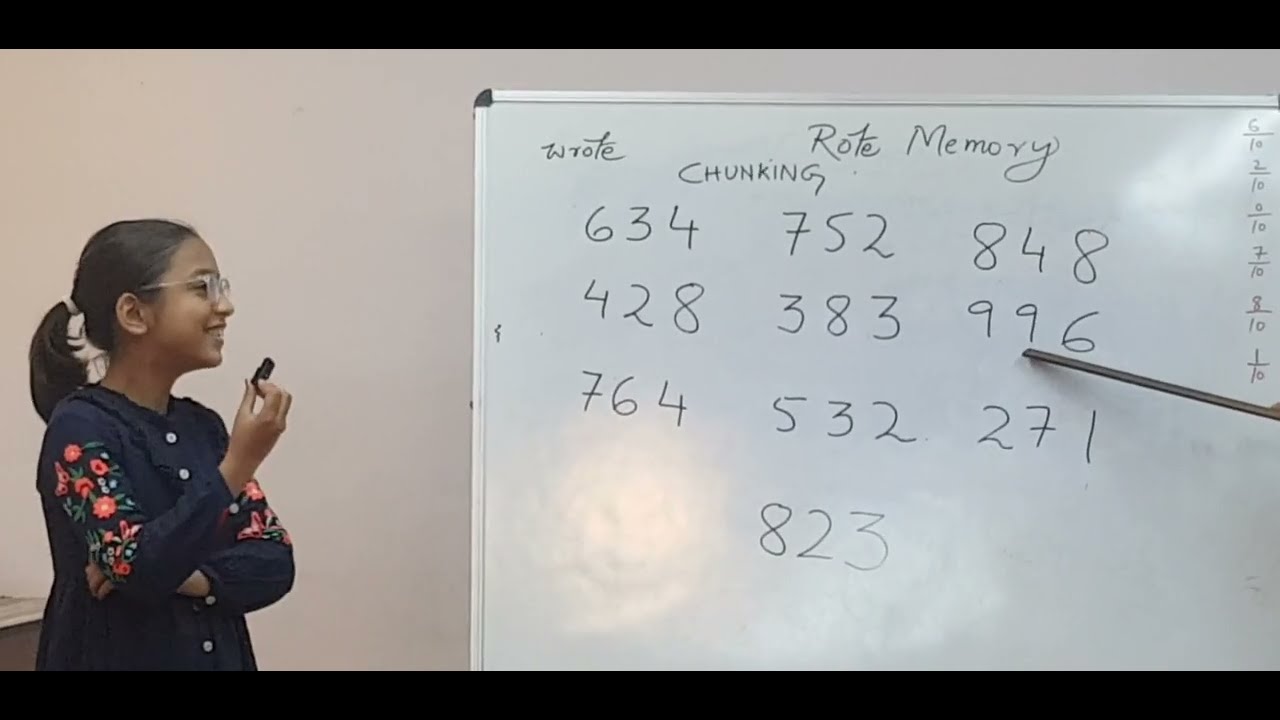 Increase your child’s rote memory (30 Digit Number Memorised) - YouTube