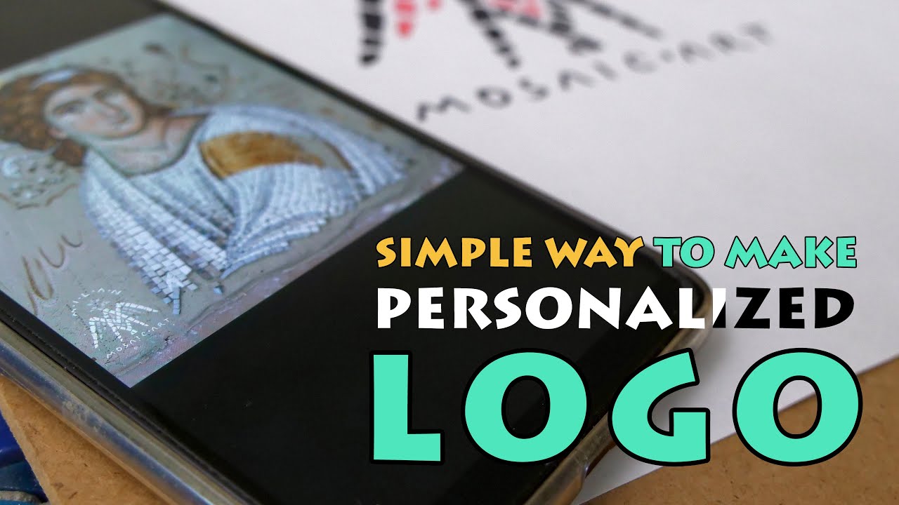 How to make a Logo with transparent background using Smartphone - YouTube