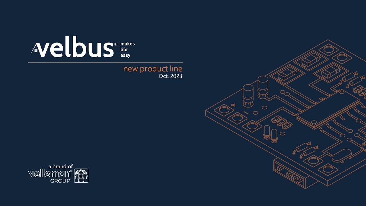 Velbus 2023 Q3 Product review [EN] - YouTube