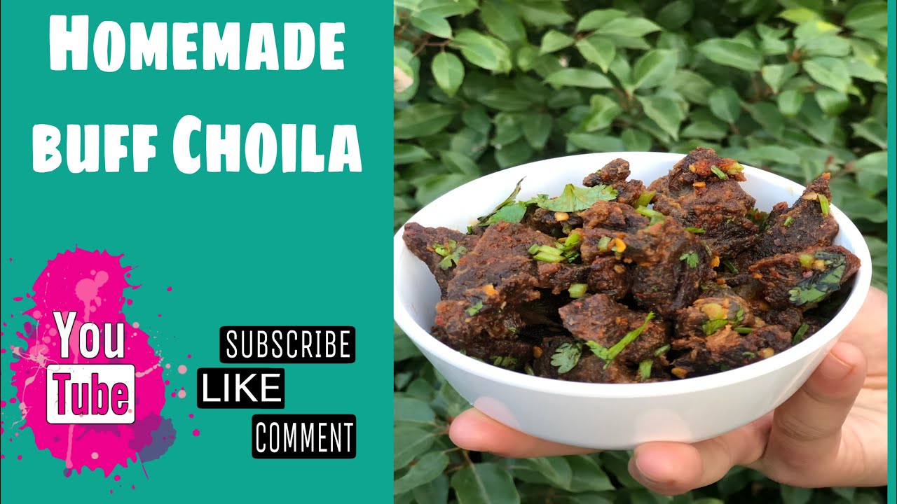 Homemade Buff Choila .. ( Nepali style) - YouTube