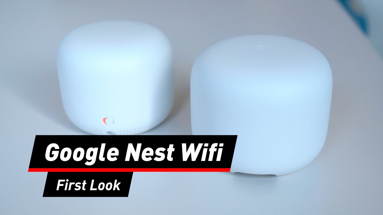 WLAN-Mesh-Router: Google Nest Wifi mit smartem Lautsprecher im Hands-on ...