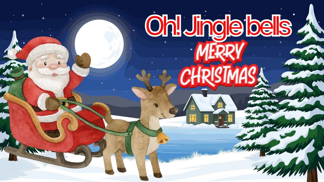 Jingle Bells Song | Jingle Bells Songs for Children | Merry Christmas ...