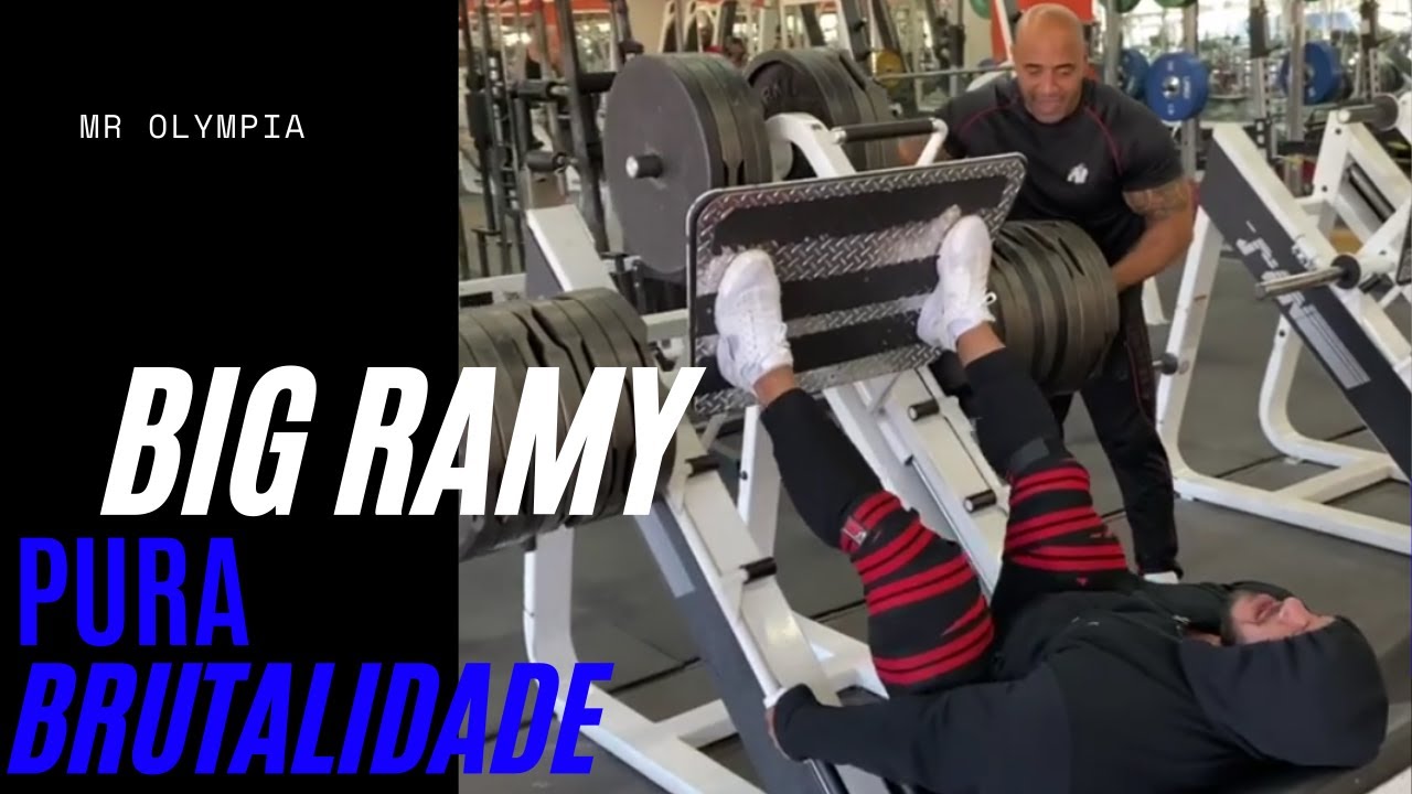 BIG RAMY LEG DAY PESADO! - YouTube
