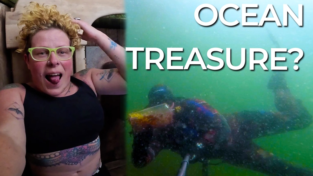FREEDIVING TREASURE! Adventure Camping Vancouver Island Vanlife - YouTube