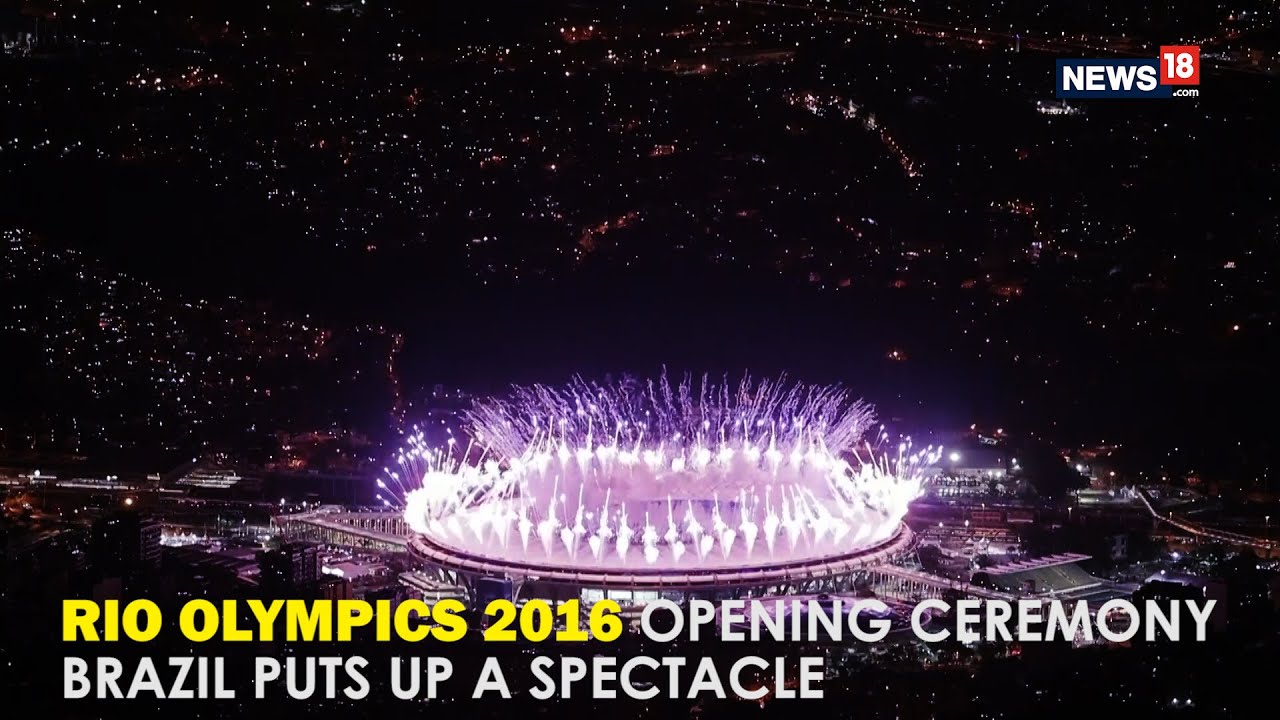 Rio Olympics 2016 Begin With Glittering Opening Ceremony - YouTube