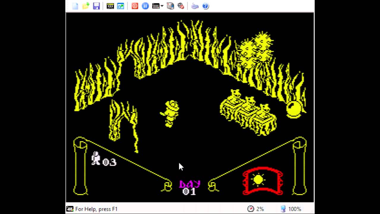 ZX Spectrum - Knight Lore - YouTube
