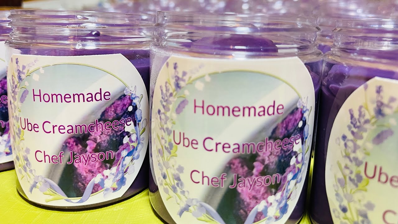 Ube Cream Cheese Spread - YouTube