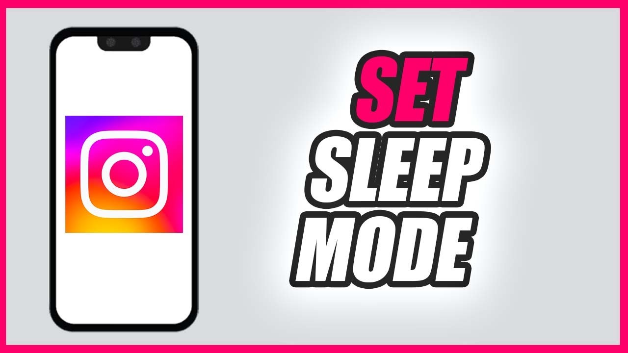 How To Set Sleep Mode On Instagram App (Step-by-Step Tutorial!) - YouTube