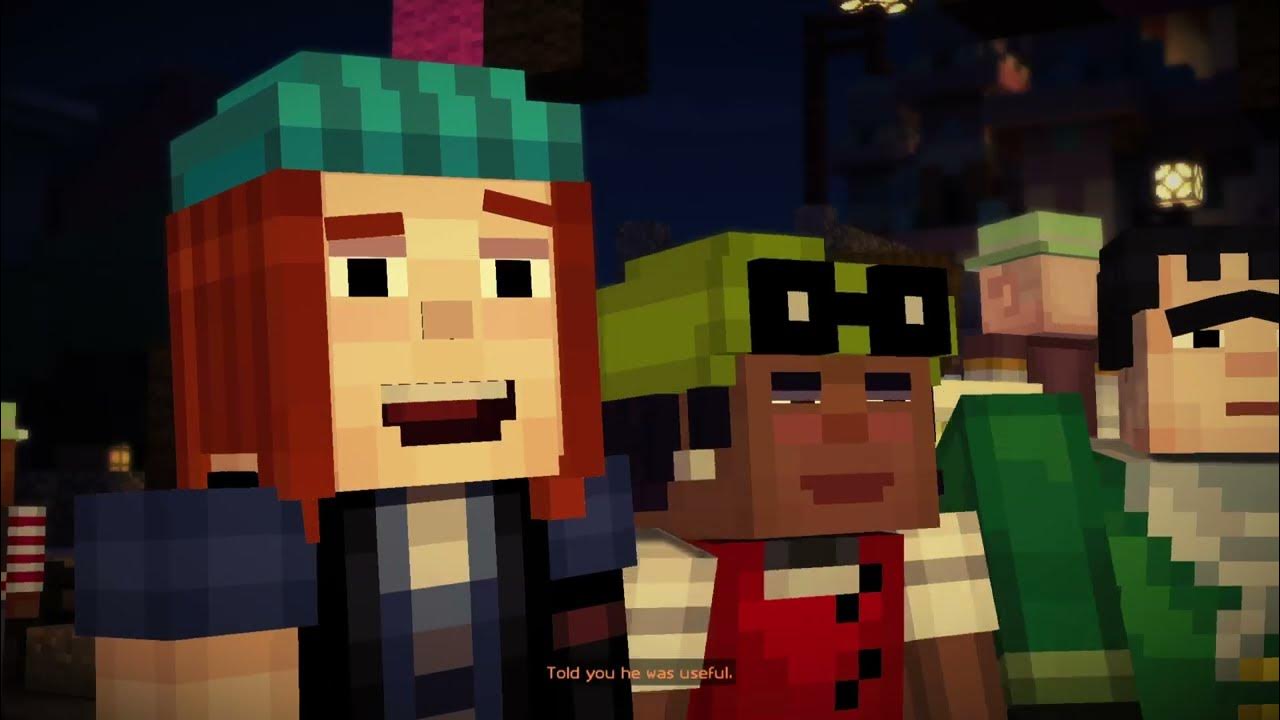 Minecraft: Story Mode episode 1 part 2 - YouTube